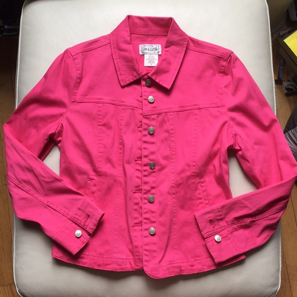 Live a Little | Jackets & Coats | Live A Little Classic Pink Jean ...